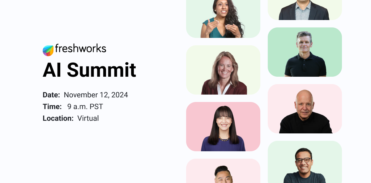 Freshworks AI Summit | Transform Customer & Employee Experiences