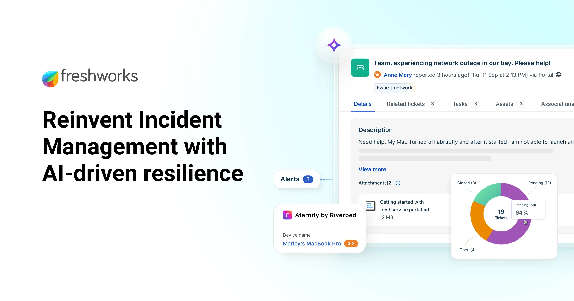 Outil de gestion des incidents Freshservice pour les équipes ...
