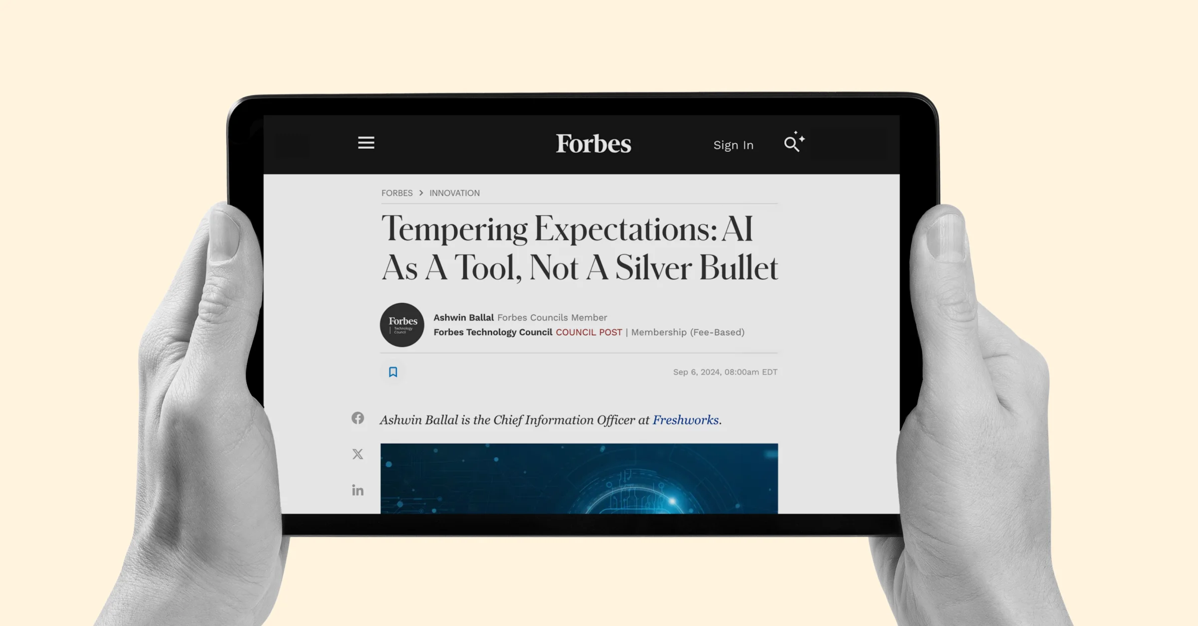 AI Is a Powerful Tool, But Not a Panacea | The Works | Freshworks